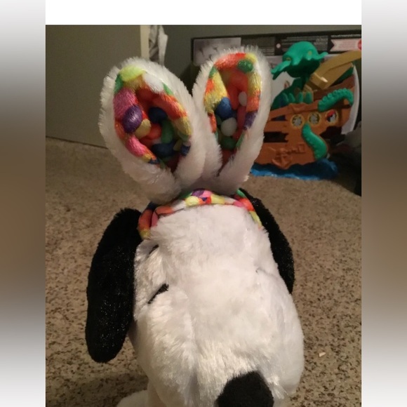 Peanuts | Toys | Peanuts Snoopy Musical Dance Bouncing Easter Bunny ...